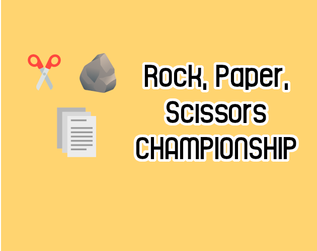 Rock, Paper, Scissors - Championship by niksecho