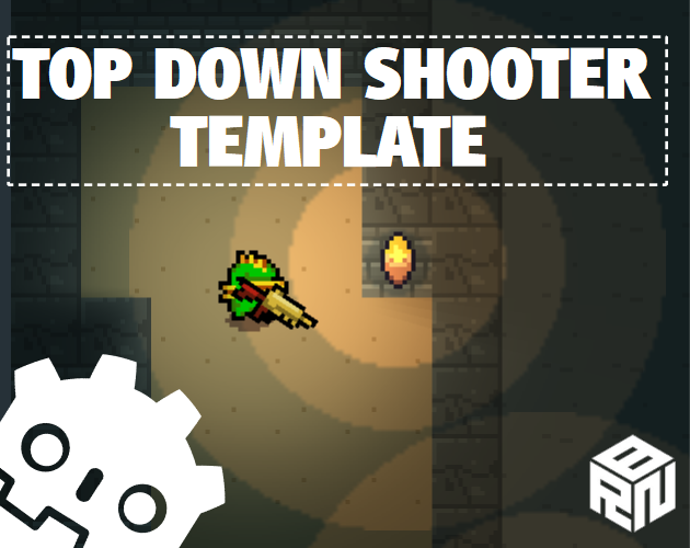 Top Down Shooter Template - Godot by RNB Games
