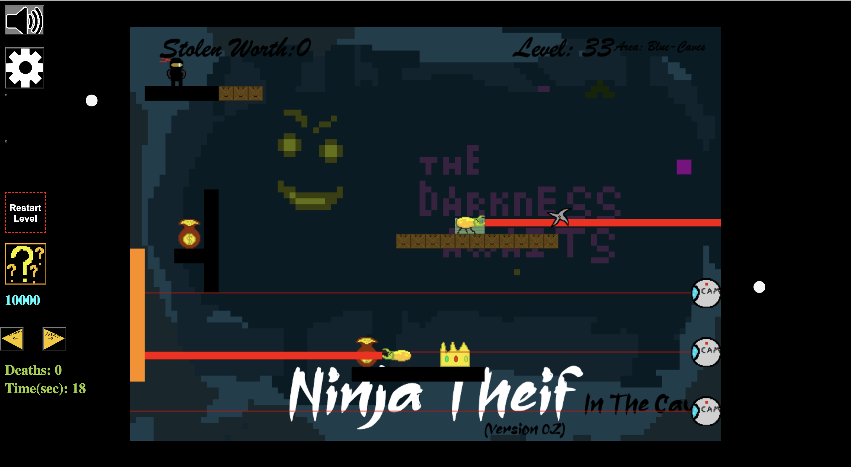 Sub-Game, Areas and Levels (How They Work)! - Ninja Thief by Armaan.M