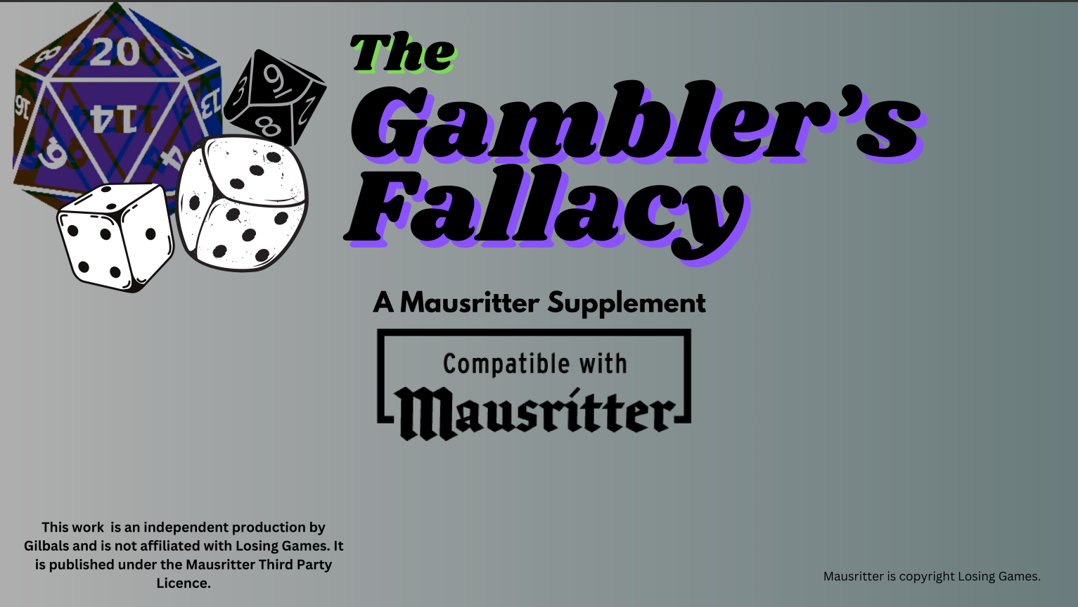 The Gambler's Fallacy by Gilbals