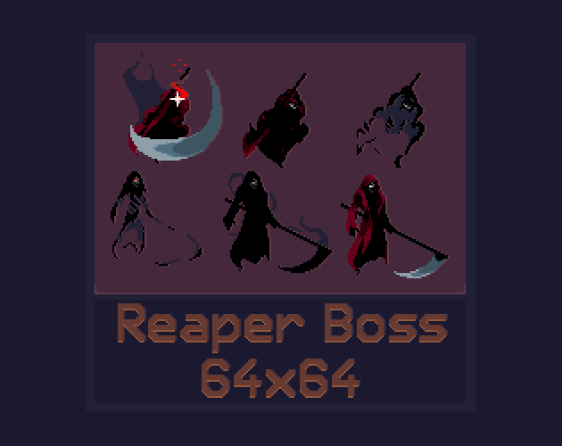 Castlevania Grim Reaper 64x64 by SirValeron