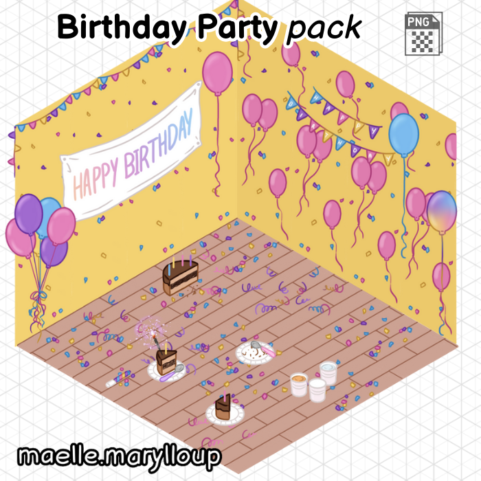 Birthday Party (Build) by MaelleMarylloup
