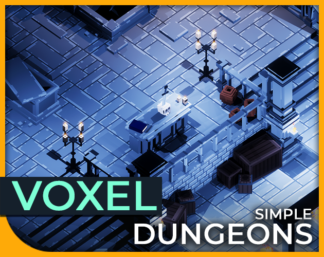 Voxel - Simple Dungeons by StarvingFoxStudio