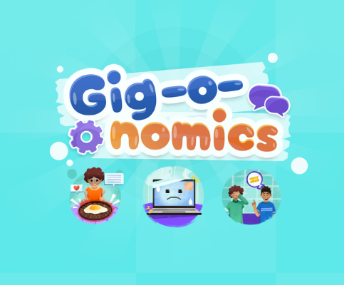 Gig-o-nomics by Kit The Fox, Lidigist, anjoswaglord, LykaWolfie