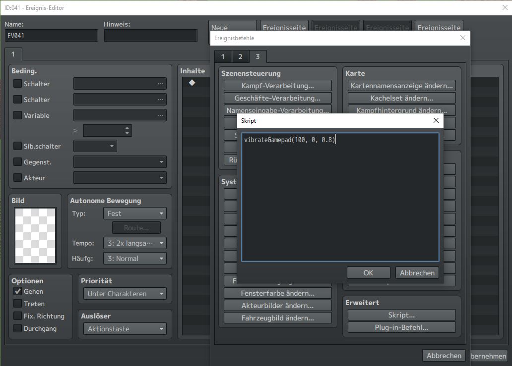 [Plugin] Gamepad Modification and Vibration [MV/MZ] by Eric the Funny Baron
