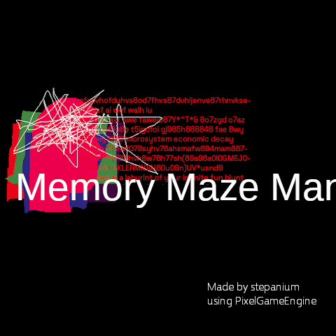 Memory Maze Man! by stepdemon000