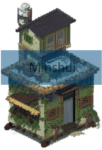 Pixel art houses for top down games by Amabuba