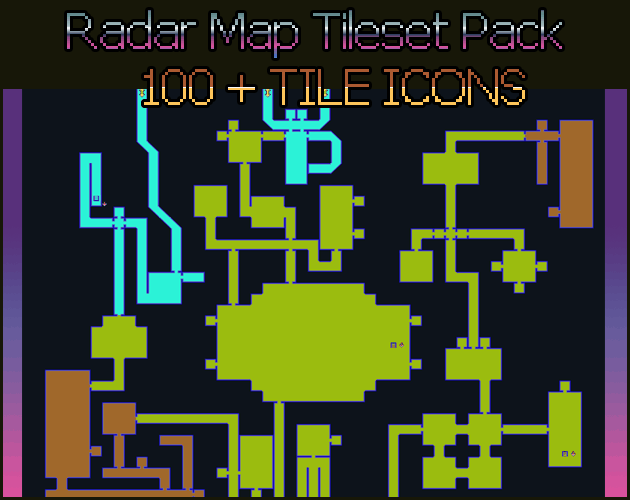 Radar Map Tileset Pack by HammerStrike