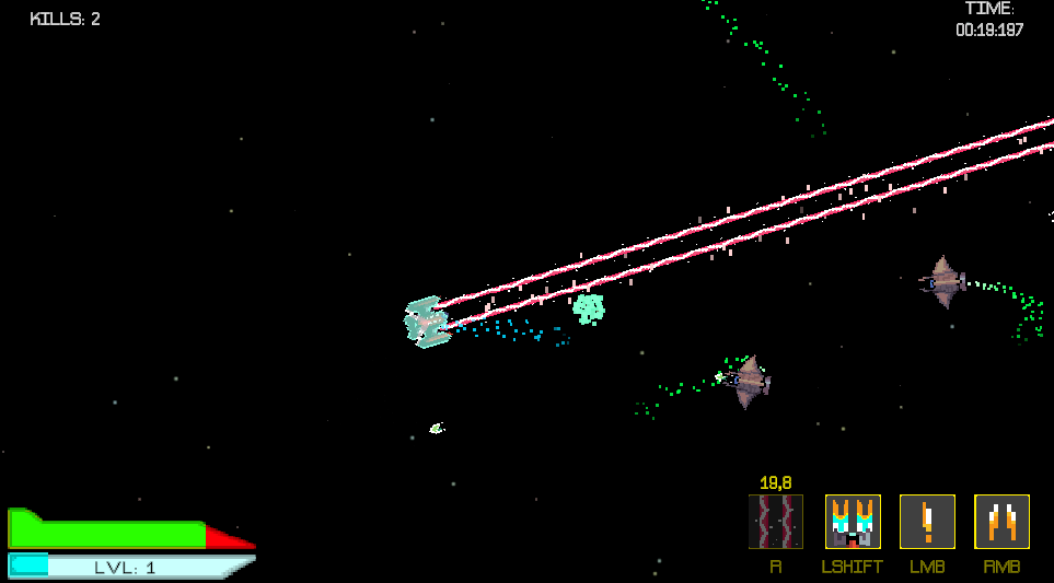 Space Shooter Demo by Loke Makes Games
