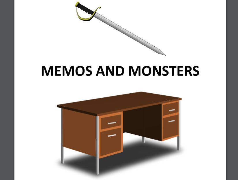 Memos and Monsters by Wicker Man Studios