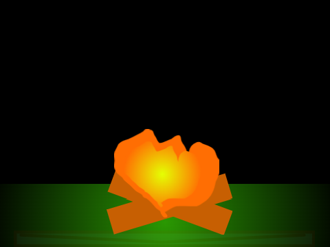 the campfire horror game by Kewl Games