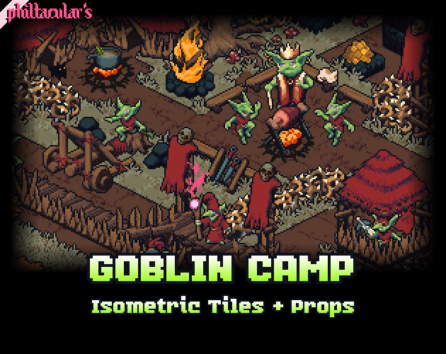 Goblin Camp Isometric Assets Launch! - itch.io