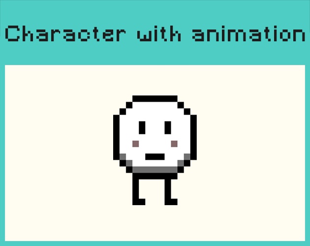 Animated Cute Pixel Character by Hayyans