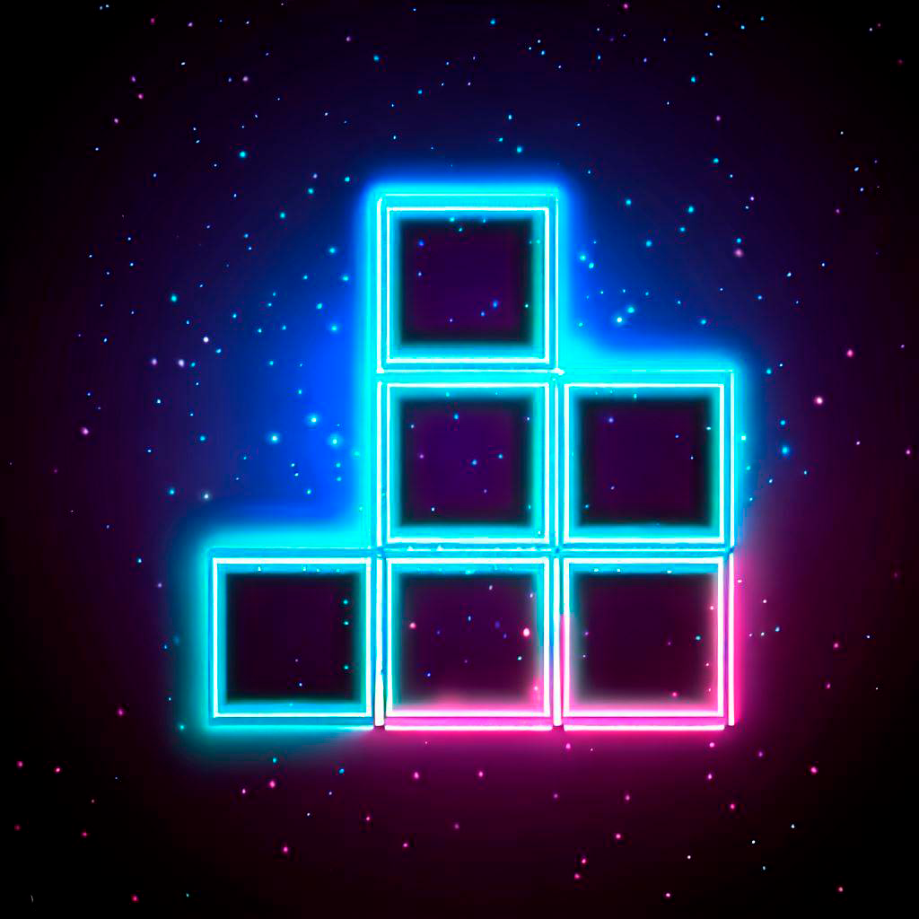 Neon Puzzles by David Cabrera