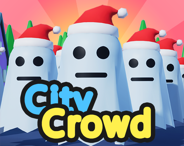 Boo City Crowd by Fetisenko