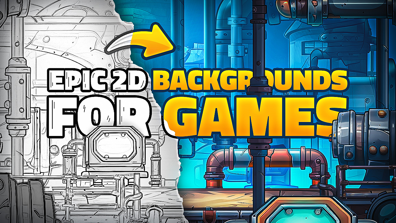 How to Create Epic 2d Game Background Like Rayman Legends For Indie ...