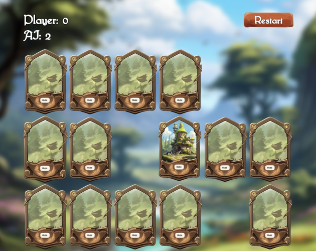 Fantasy Matching Card Game by dasheck