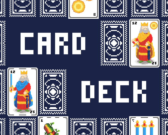 Pixel Card Deck by Fran-Ko
