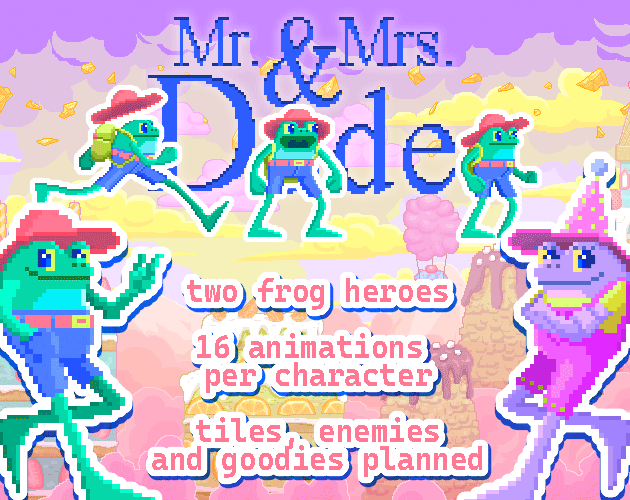 smaller version of mr Dude uploaded! - Mr. & Mrs. Dude pixel art ...