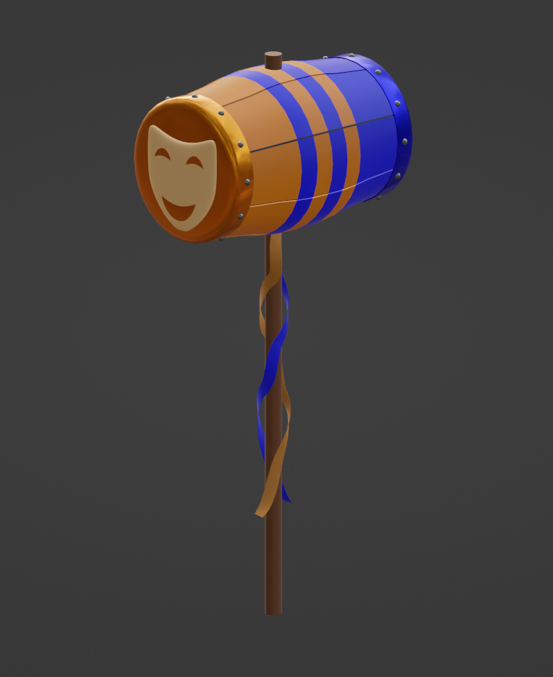 Theatre Mask Hammer by DarrinC for JAMA Jam - September 2023 - itch.io