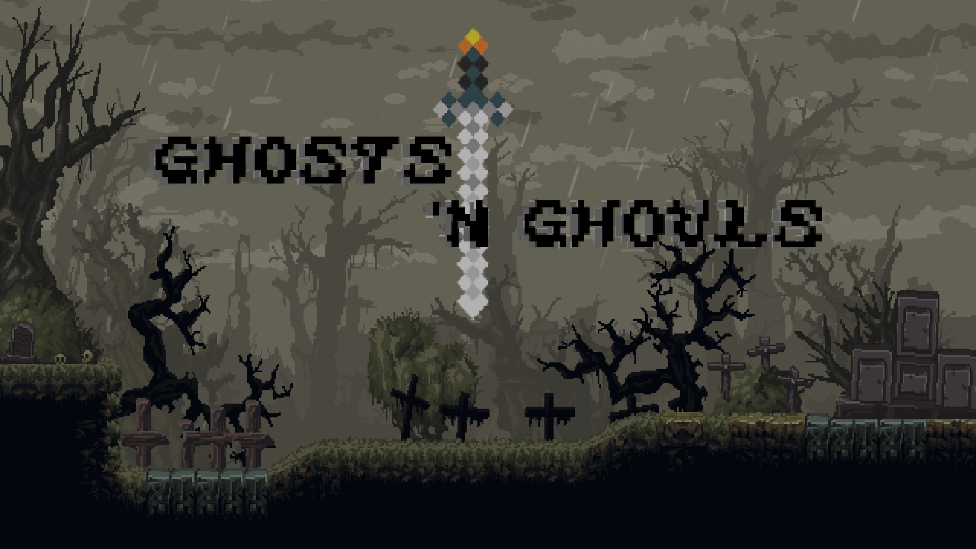 Ghosts 'N Ghouls by Stagn for Metroidvania Month 21 - itch.io