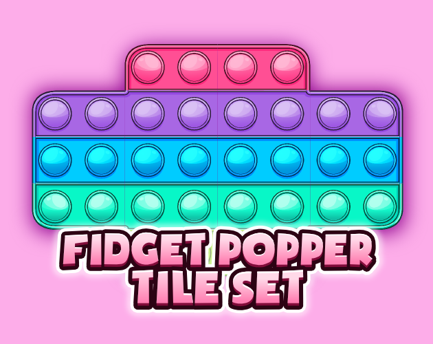 Fidget popper tile sets by Robert Brooks - gamedeveloperstudio.com