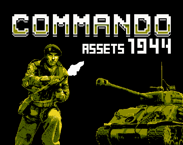 Commando 1944 Assets by Alb_pixel Store