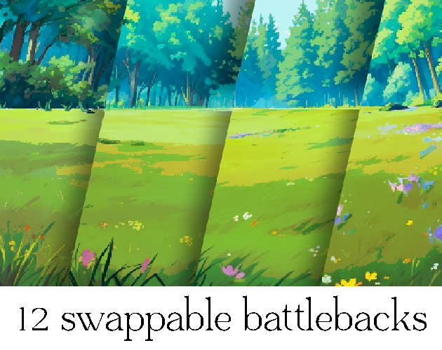12 Swappable Forest and Grasslands Battlebacks by Battlebacks