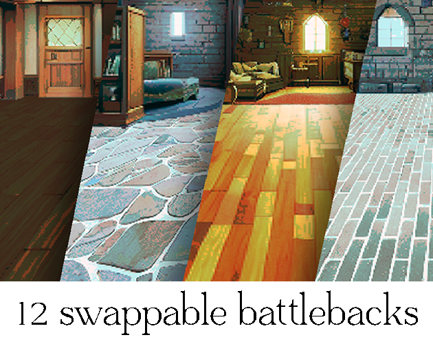 12 Swappable Interior Battlebacks by Battlebacks