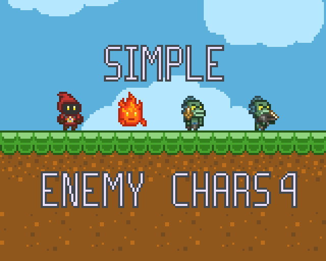 Tiny RPG Enemies 4 by PixelCarvel