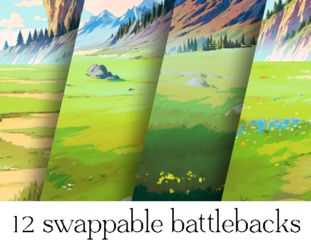12 Swappable Mountains and Grasslands Battlebacks by Battlebacks