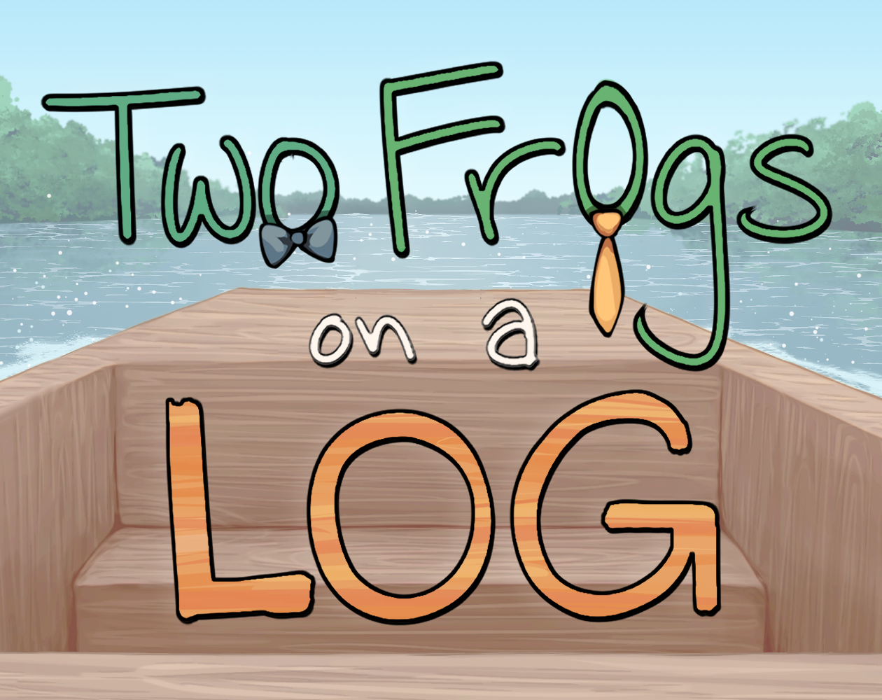 Two Frogs on a Log by Siddarth RG, hua.xuann, ChapinBoyer