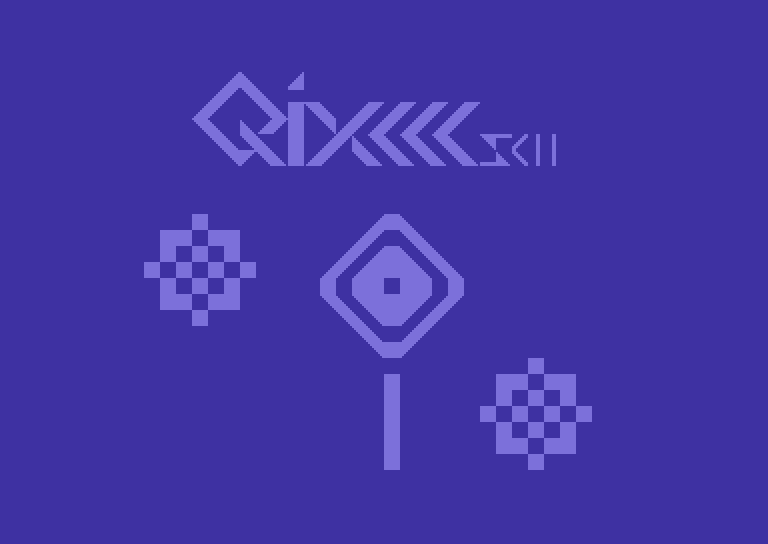 QIXSCII (C64) by Roman Werner