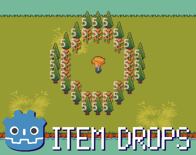 Web Demo is Out! - Item Drops Plugin for Godot 4 by Chris' Tutorials