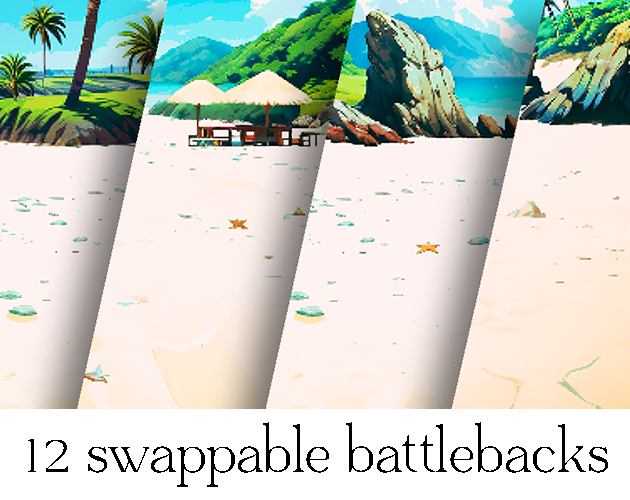 12 Swappable Beach Battlebacks by Battlebacks