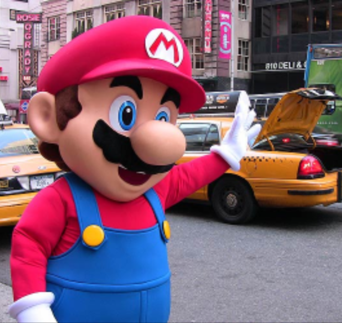 Mario in the Town (2009) by Ryan Silberman