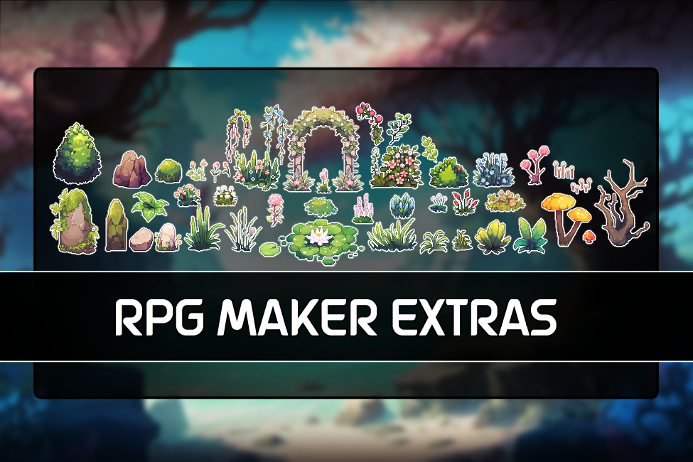 RPG Maker Extras - Flower Garden by Atelier Magicae