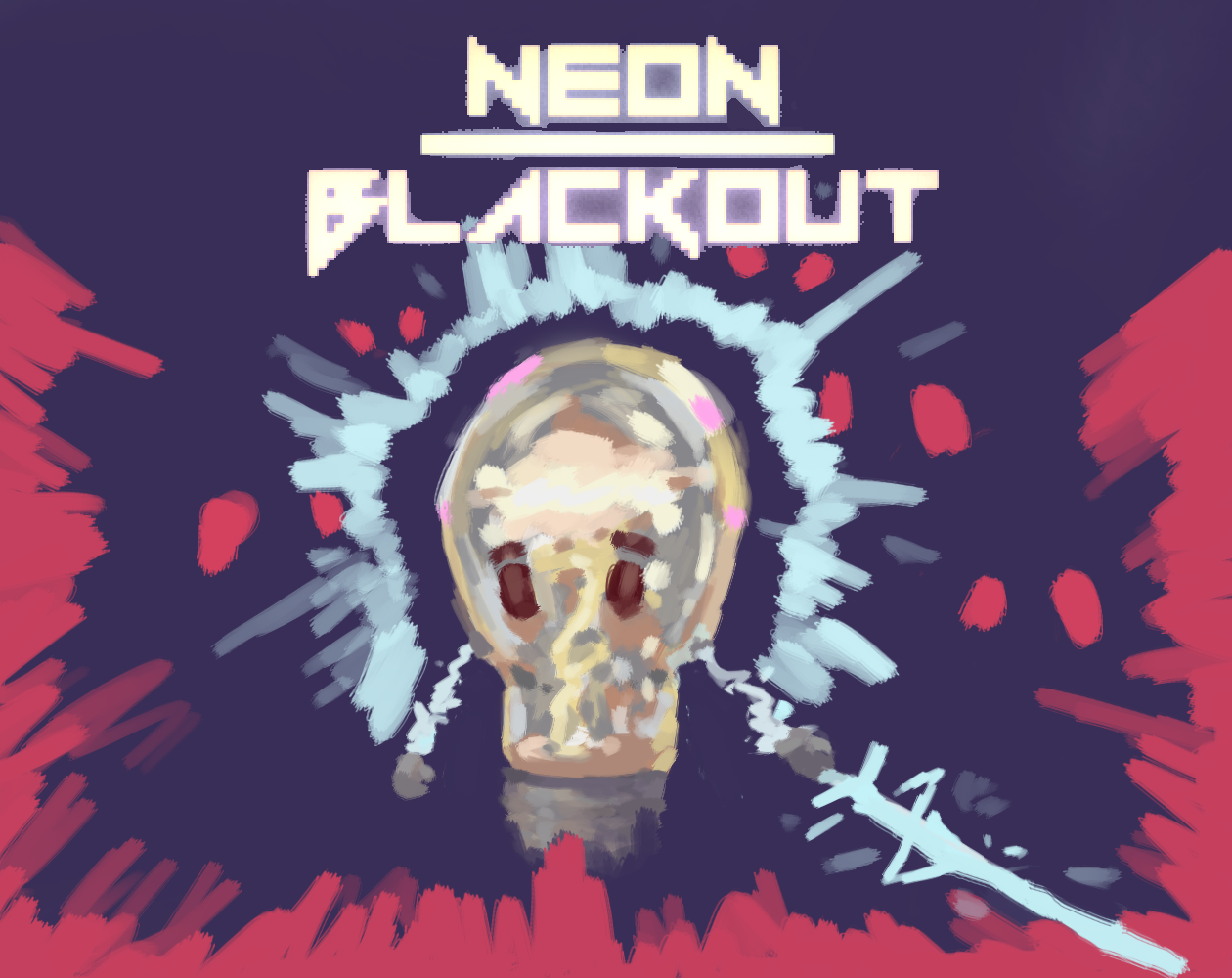 Neon Blackout by pigeonbubblebee, CrazyCow75 for Metroidvania Month 21 ...