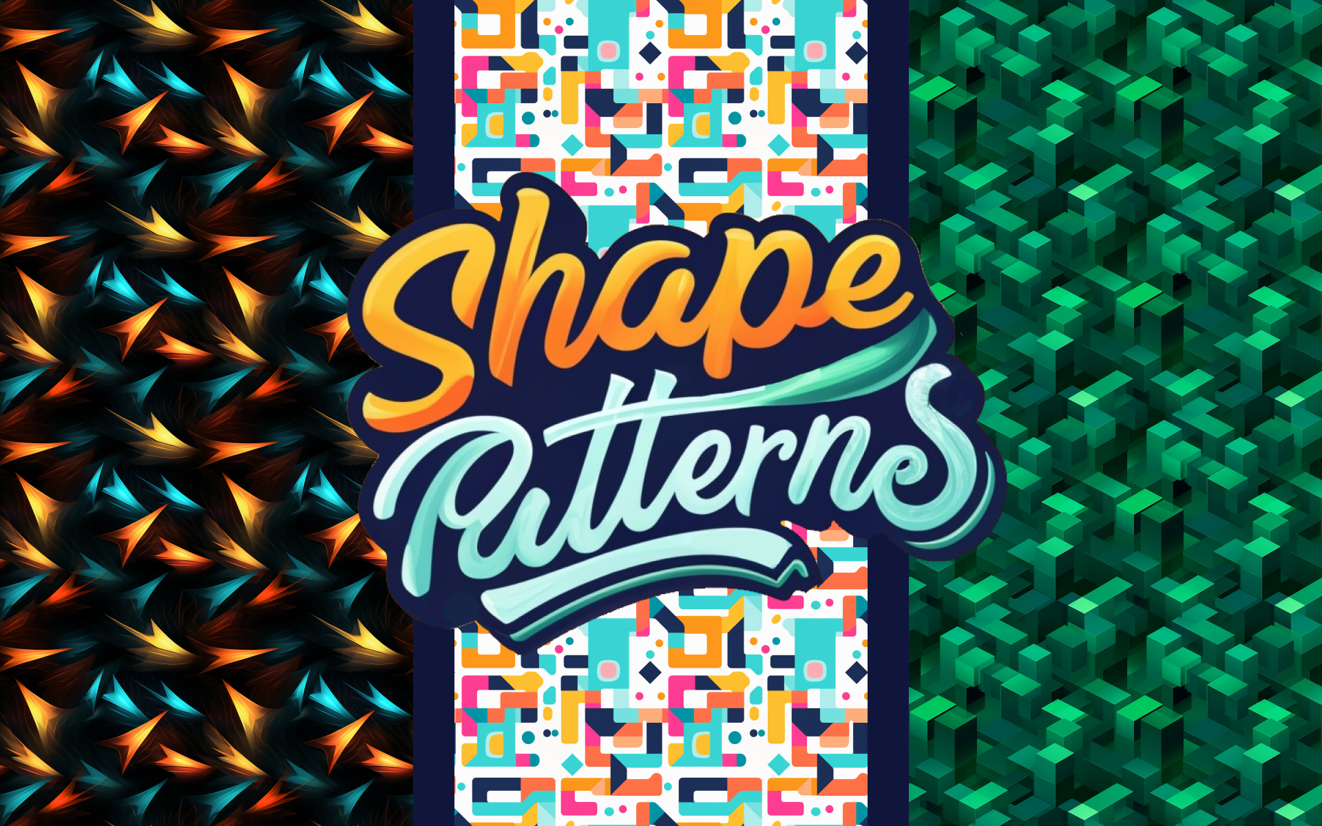 Shapes Backgrounds by SnowyPandas