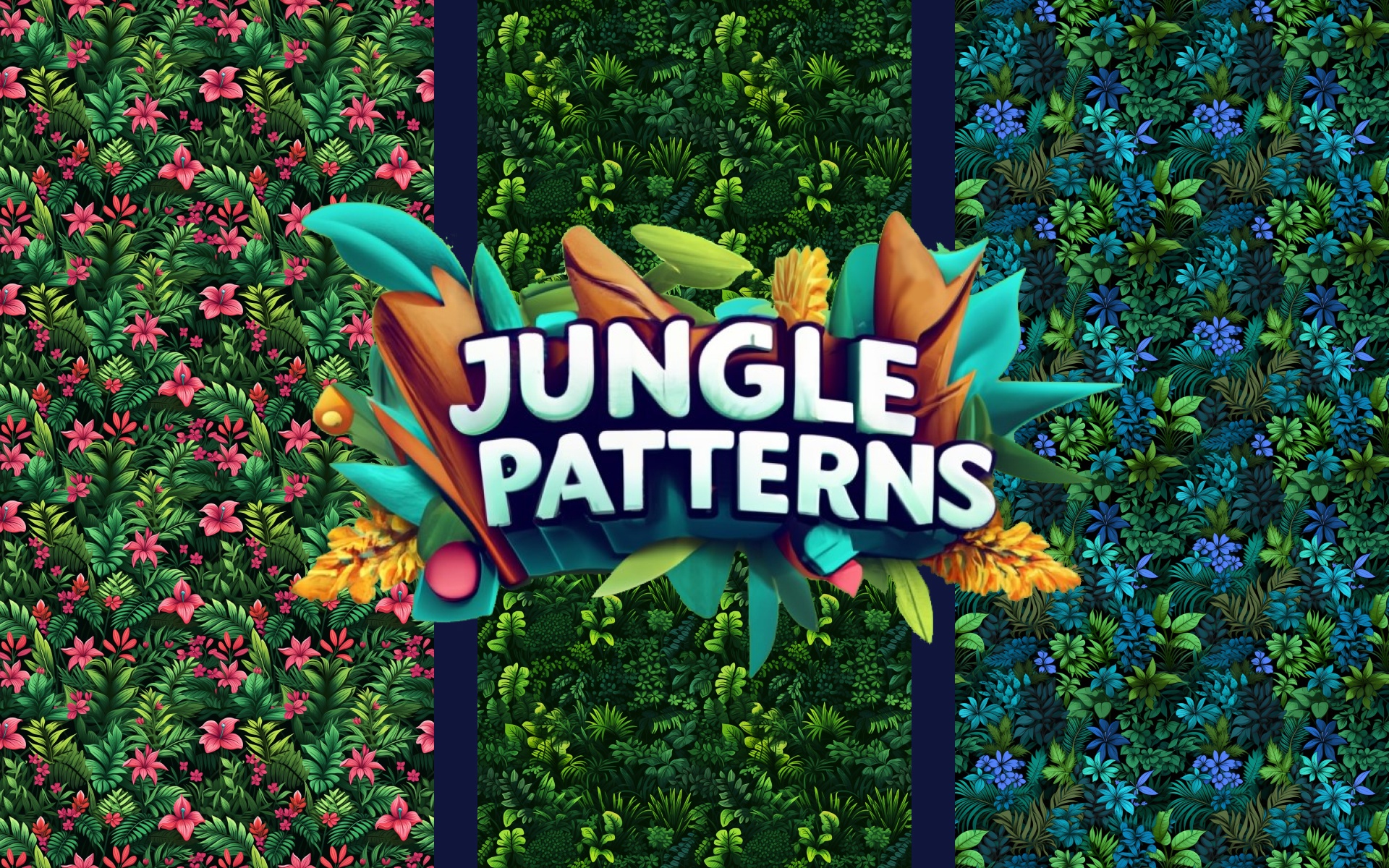 Jungle Backgrounds by SnowyPandas