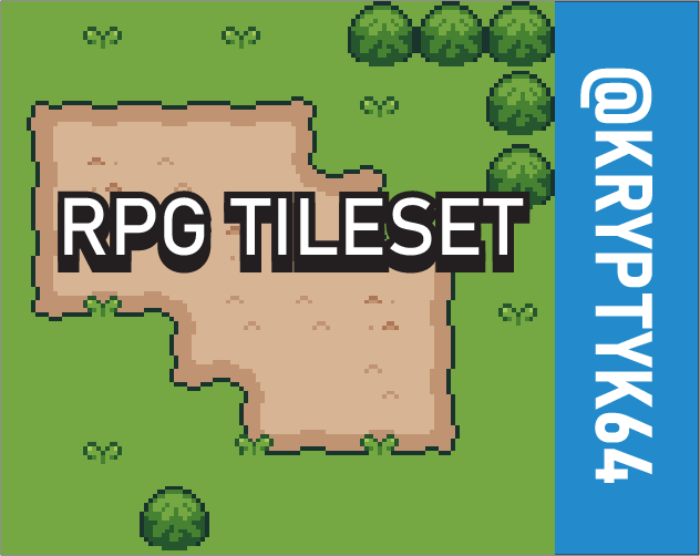 RPG Grass Tileset by Kryptyk