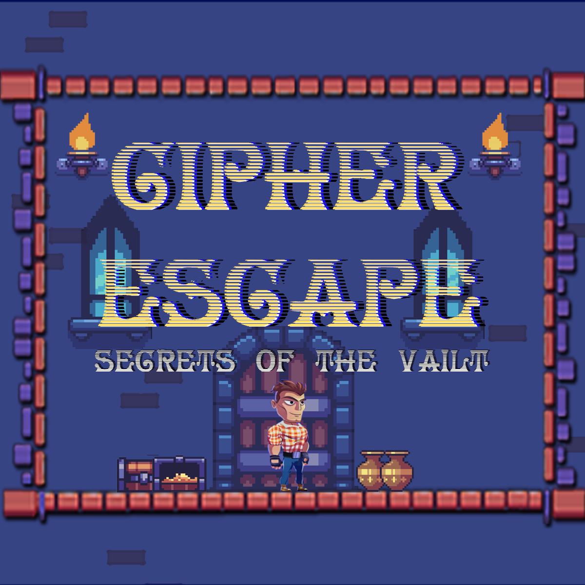 CIPHER ESCAPE:SECRETS OF THE VAULT by anuradha marwha