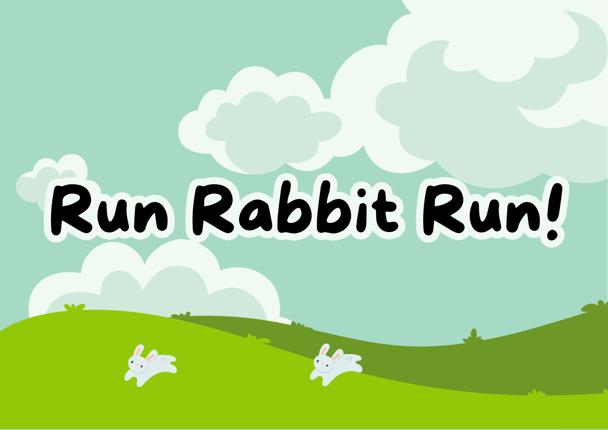 Run Rabbit Run! by LuanWhoosh