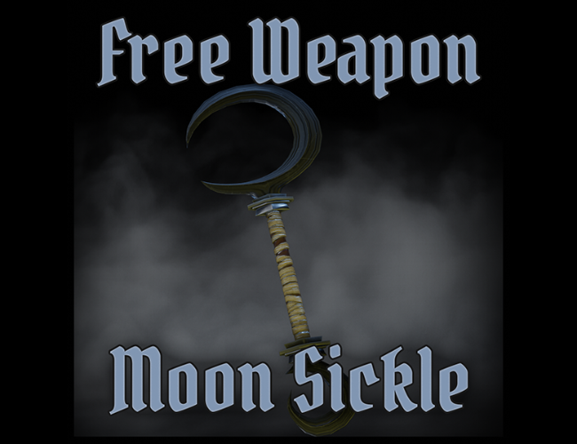 Moon Sickle Knife