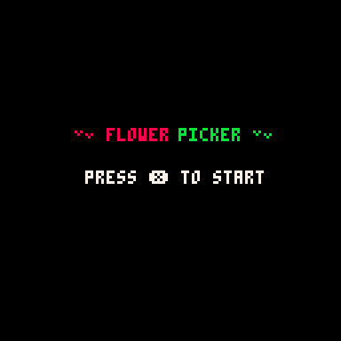Flower Picker (Pico 8 Game) by Sol Cat