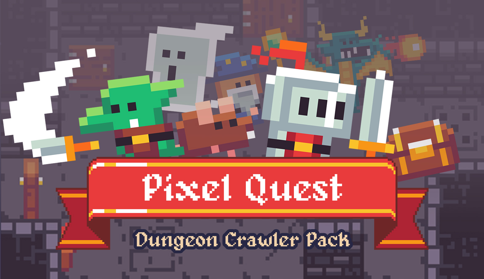 Pixel Quest: Dungeon Crawler Pack by IncanArcade