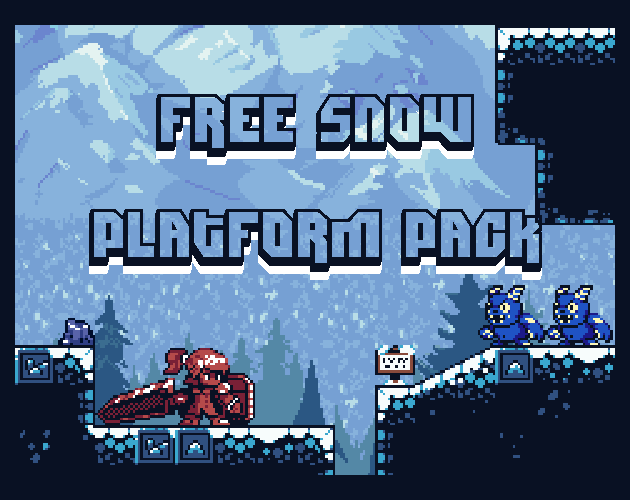 Snow Platform Pack by Atari Boy