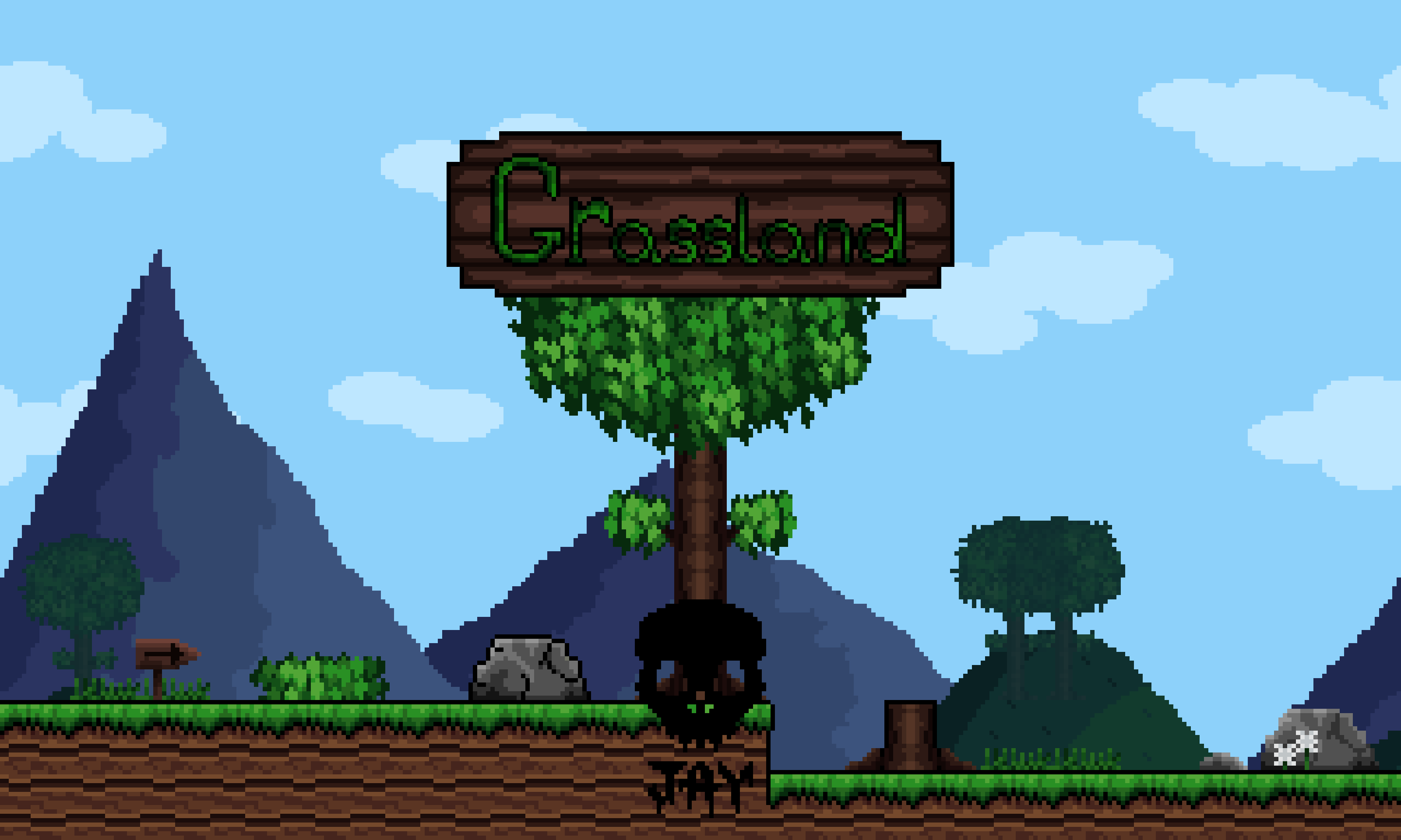 Grassland - Assets Plataform Game by jay