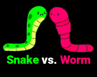 Snake vs. Worm by Vera Müller