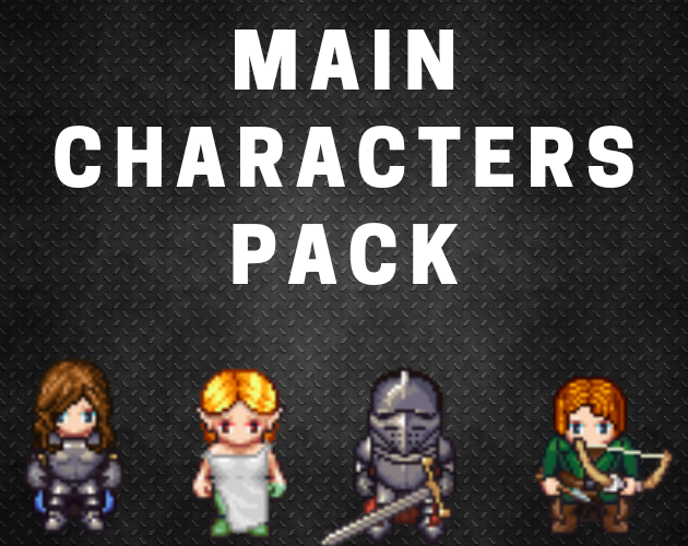 Main RPG Characters by Sorthen